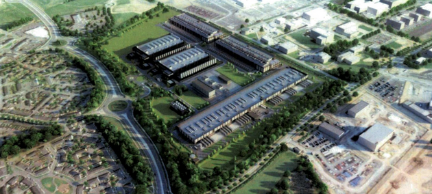 Amazon's 7.5m sq ft data center park in King George County, Virginia ...