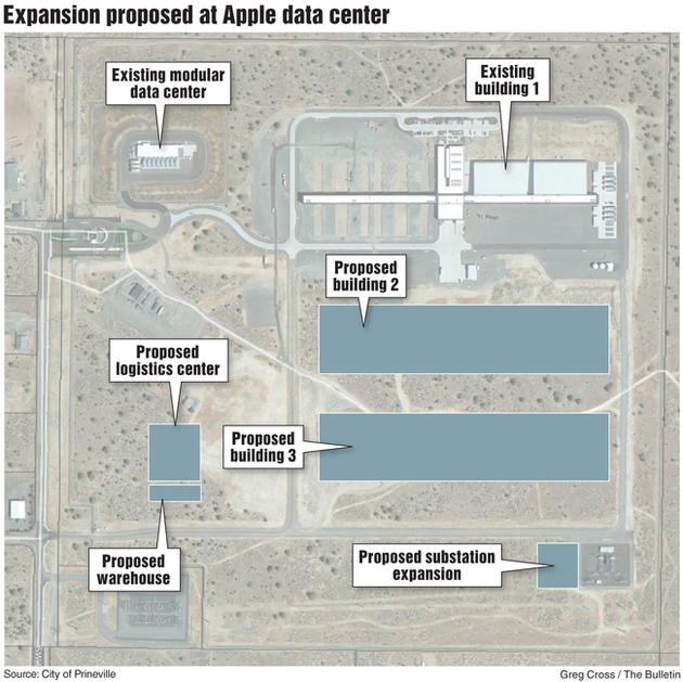 Apple Data Center Locations, News, Photos, and Maps