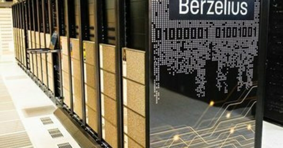 Atos awarded contract to upgrade Sweden's Berzelius supercomputer