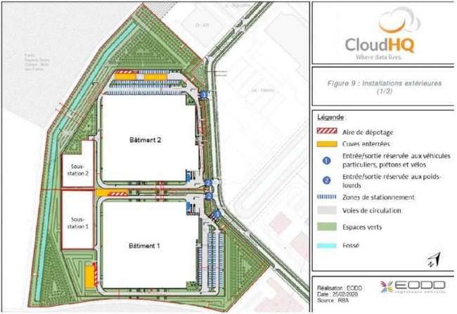 CloudHQ: Lisses, France Data Center