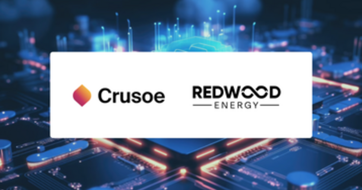 Crusoe and Redwood Launch Microgrid to Power Data Centers