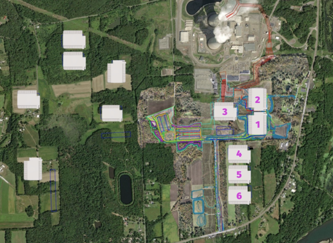 Amazon: Susquehanna Nuclear Campus Photos of Data Centers