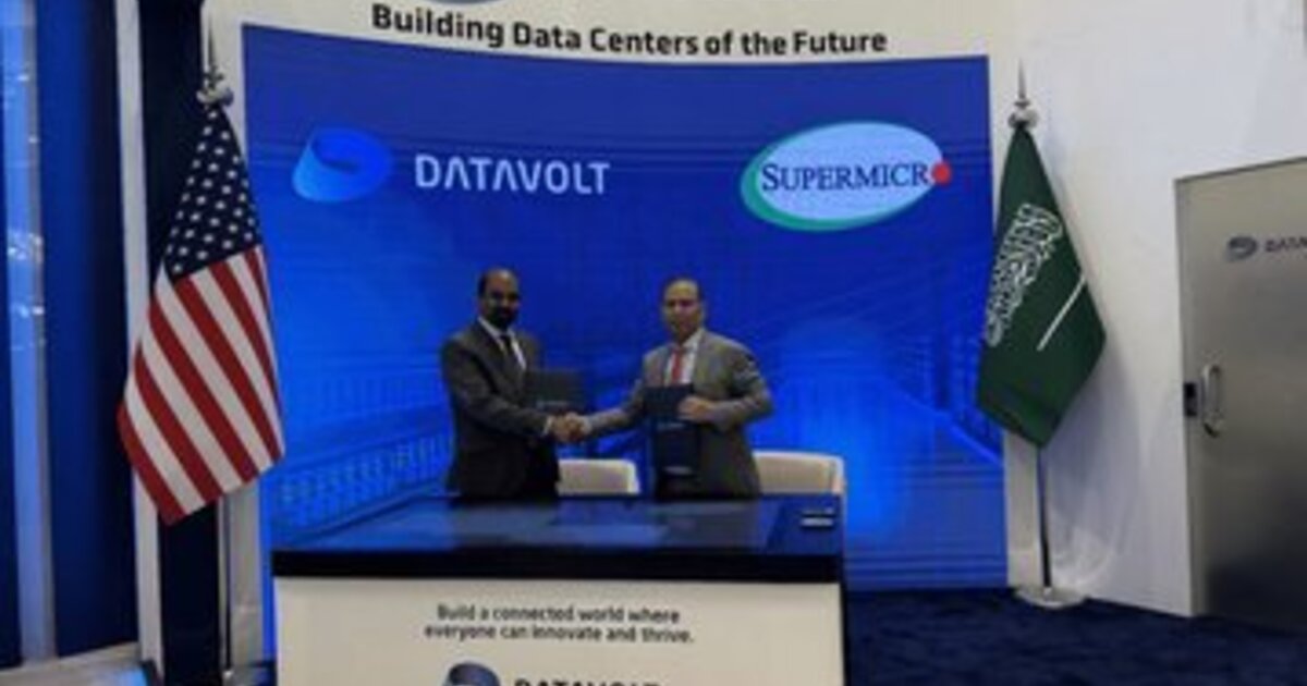 DataVolt Signs $20bn Deal with Supermicro