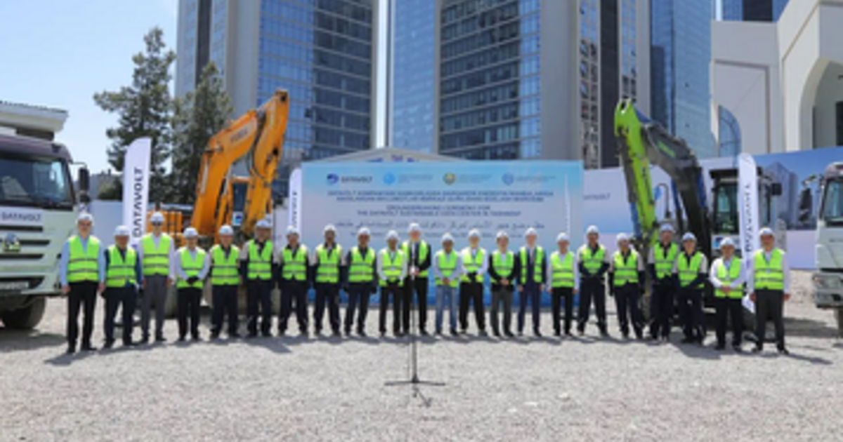 DataVolt unveils debut datacenter in Uzbekistan