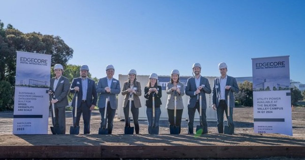 EdgeCore Begins Santa Clara Data Center Campus Construction