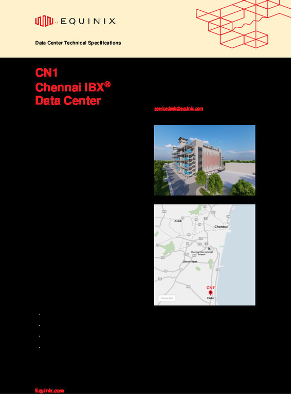 Equinix CN1 Data Center