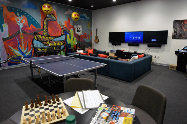 Game Room for Facebook Employees