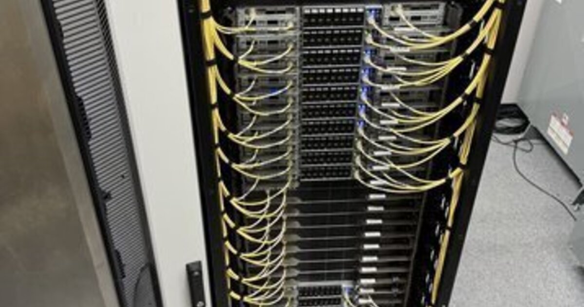 Lambda Installs GB200 NVL72 Rack in California