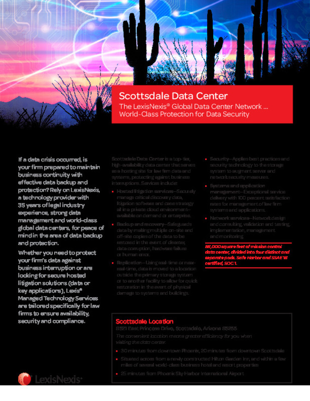 LexisNexis-MTS_Scottsdale_Data_Center.pdf - LexisNexis Scottsdale Data ...