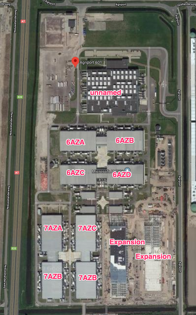 Microsoft Amsterdam Data Center