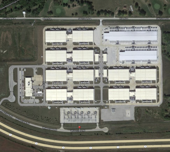 Microsoft Des Moines Project Alluvion Data Center