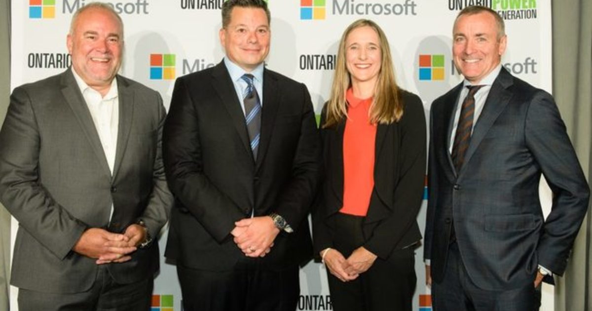 Microsoft signs nuclear carbon credits deal with Ontario Power ...