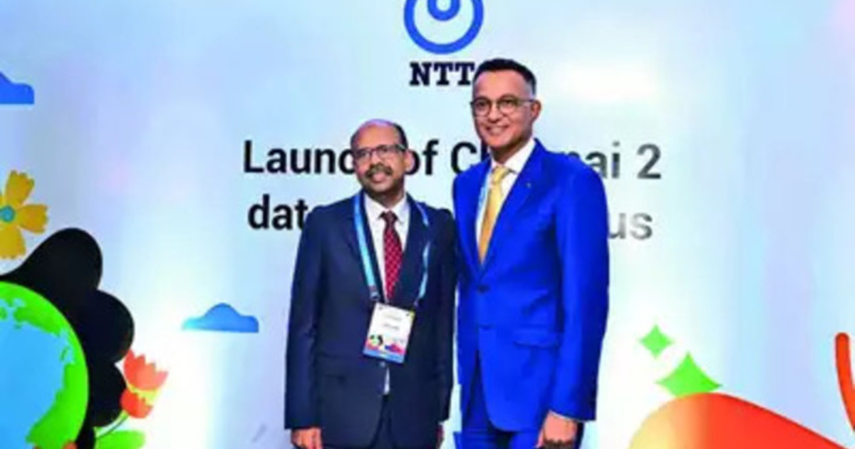 NTT unveils a new data center in Chennai