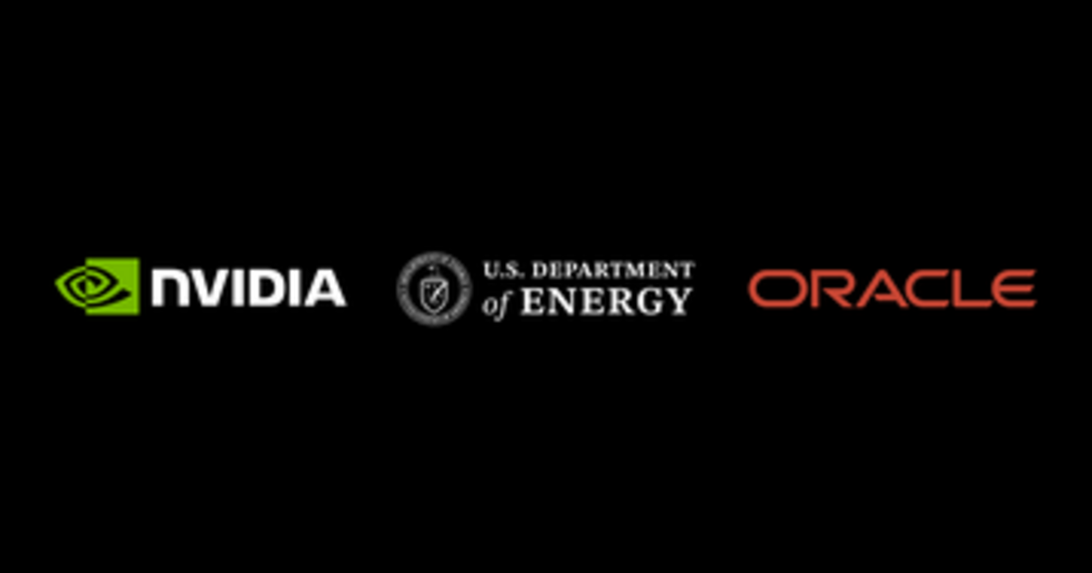 Nvidia Partners with Oracle and DOE for two AI Supercomputers