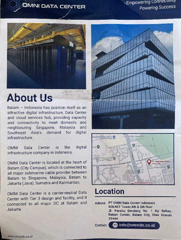 OMNI-DC-Batam-brochure.pdf - Omni DC: Batam Data Center