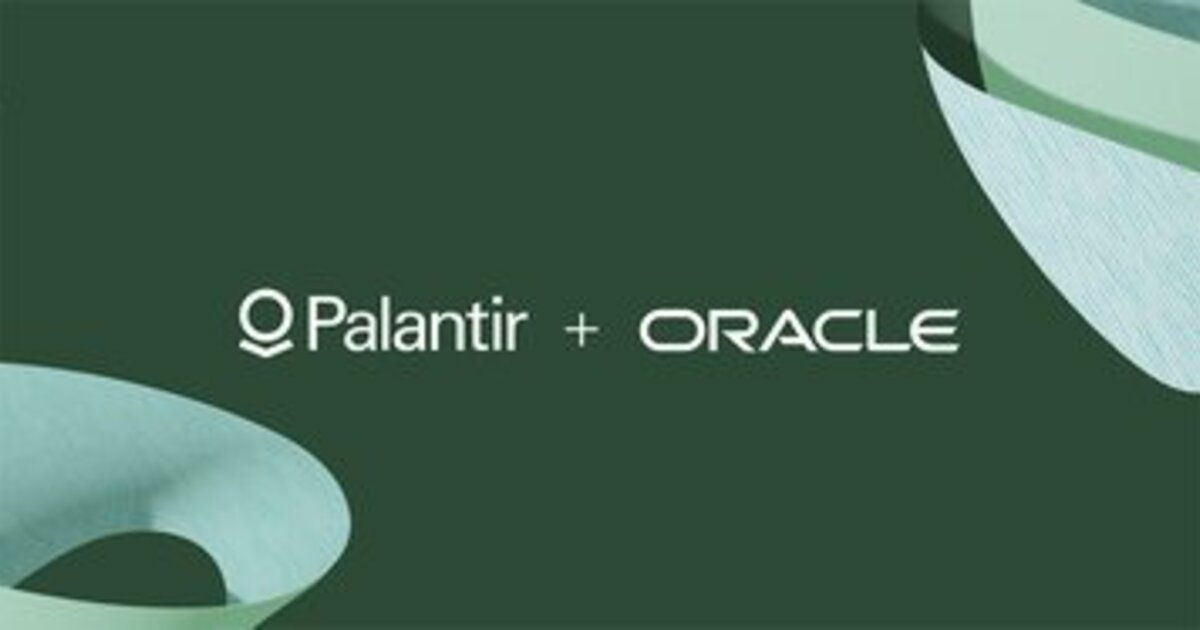 Oracle and Palantir to team up on cloud and AI solutions