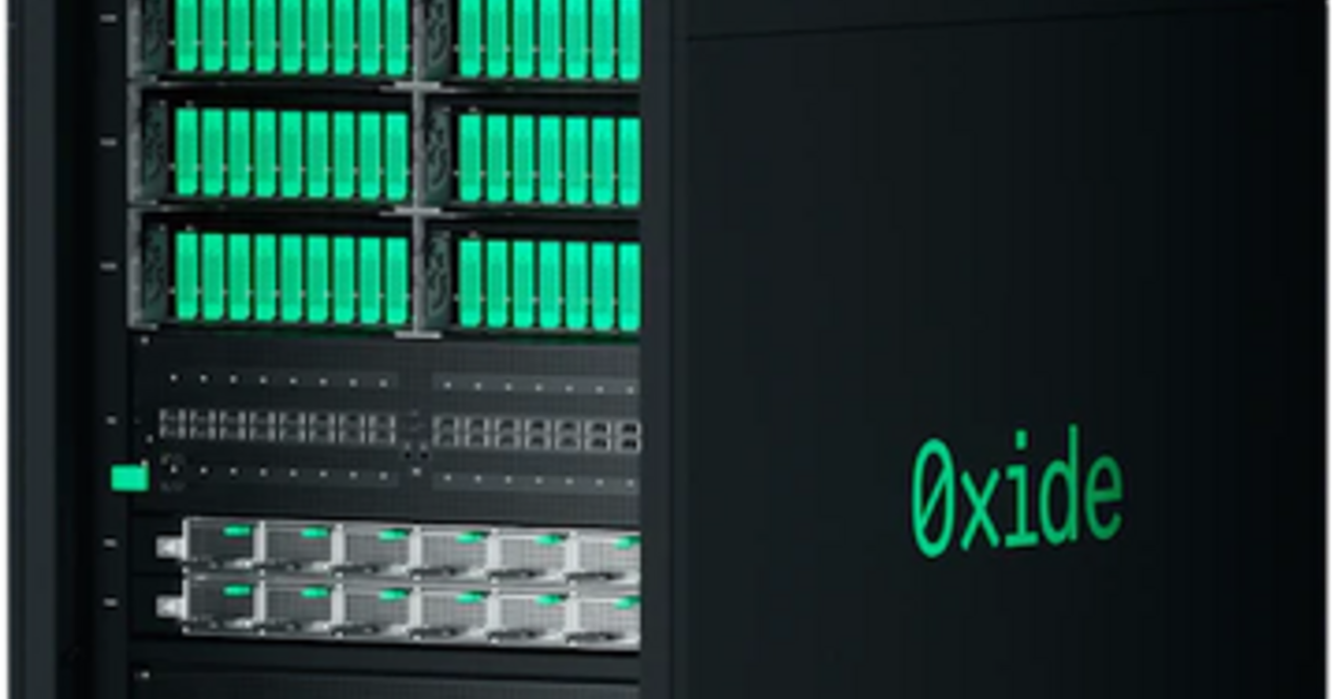 Oxide deploys hardware on CoreSite data center in California