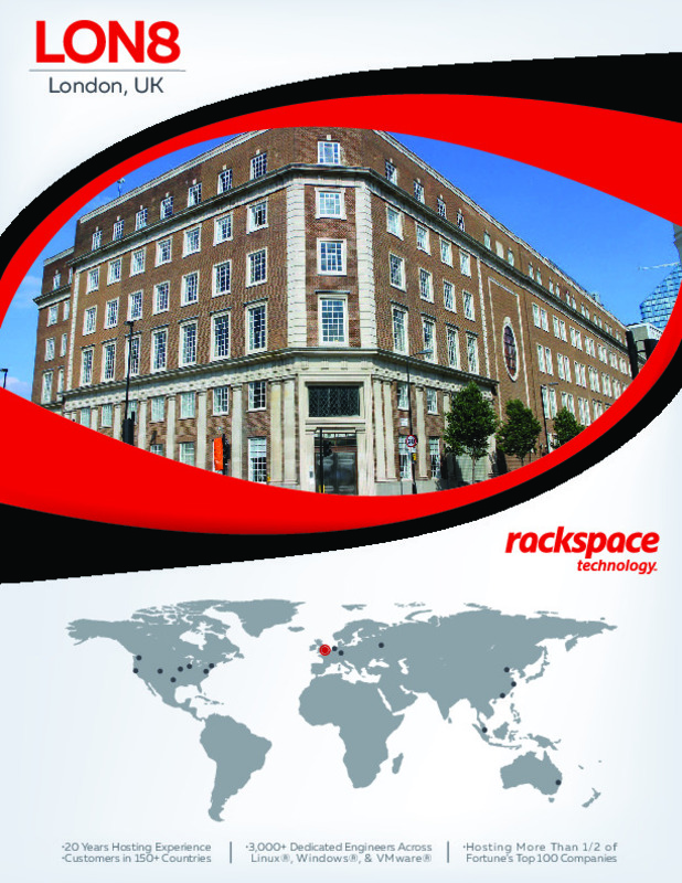 Rackspace: LON8 Data Center