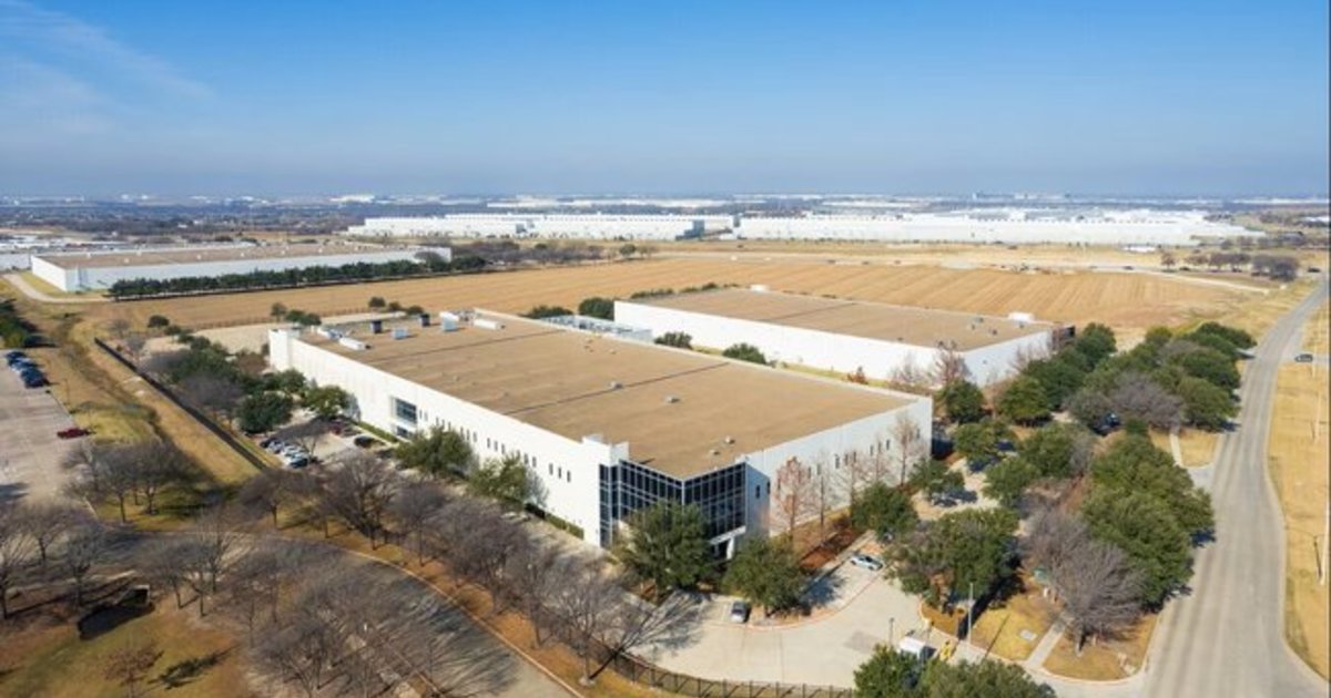 Sale of the Alliance Gateway data facility in Fort Worth, Texas