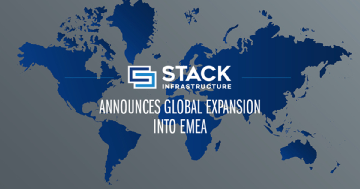 Stack Infrastructure announces global expansion
