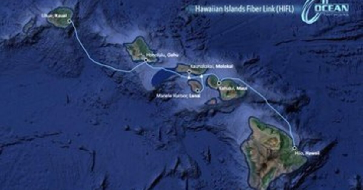 University of Hawaii and Ocean Networks to collaborate on subsea cable ...